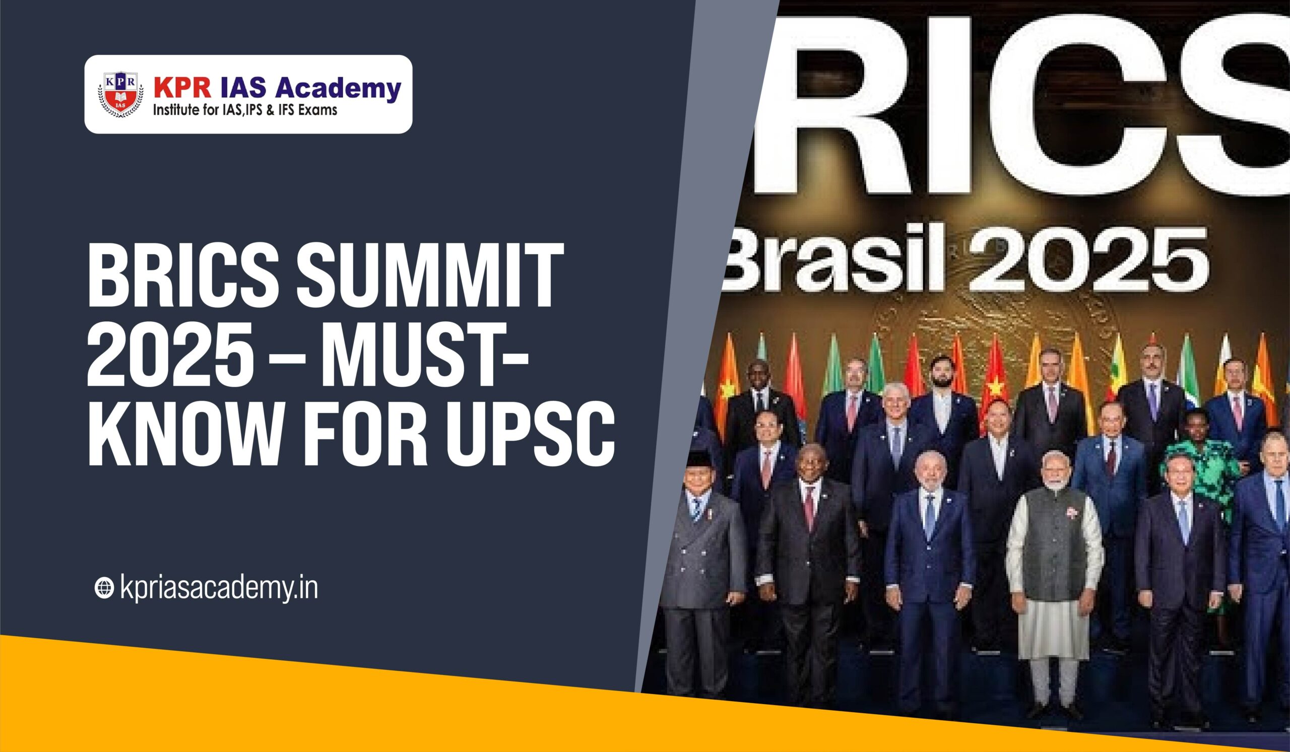 BRICS UPSC Notes | Latest Summit, Members and Importance